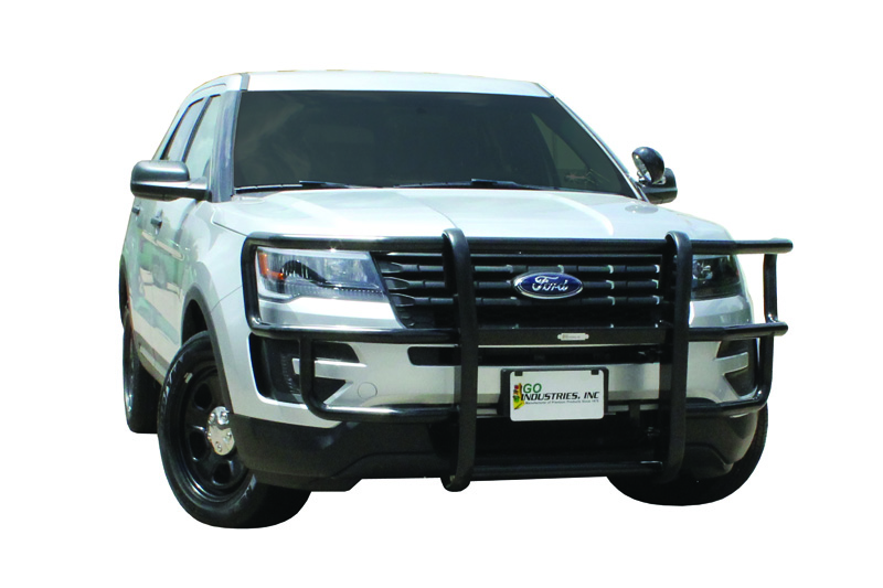 39021 Push Bumper Full Wrap | Ford Interceptor SUV Black | Law Enforcement