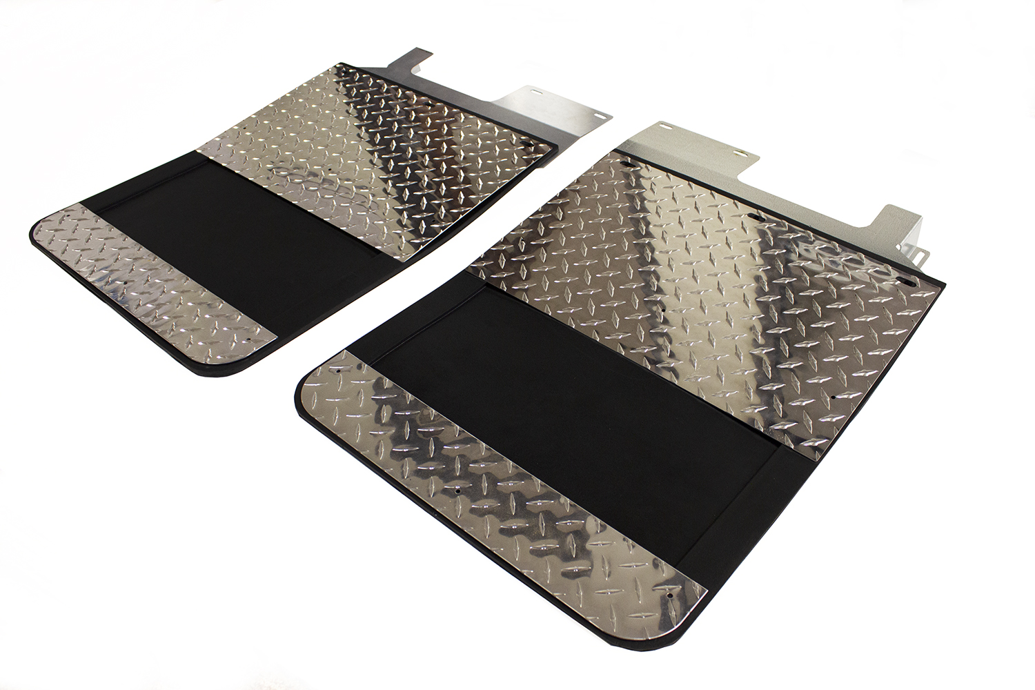 D70737SET - Dually Mud Flap Set - Diamond Tread Set - Includes Flaps ...
